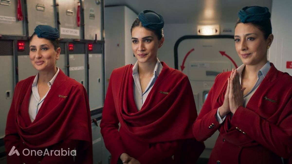 Crew Netflix Release Date: Kareena Kapoor, Kriti Sanon's Film Premiere - OneArabia