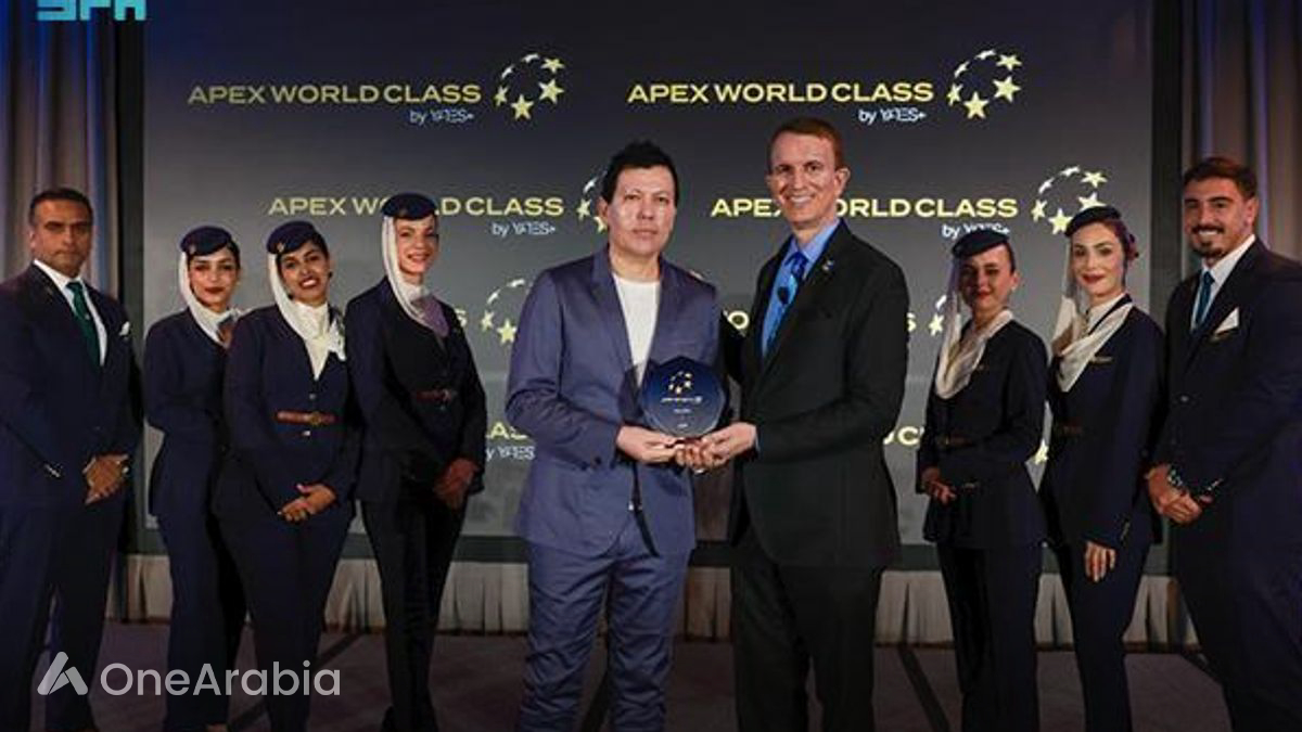 Saudia Wins APEX World Class Airline Award For 2025 - OneArabia