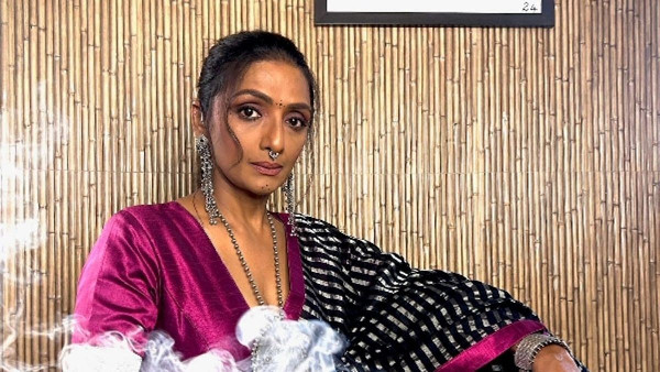 Shanthi Priya's Rustic Look For Navratri 2024 Celebrations - OneArabia