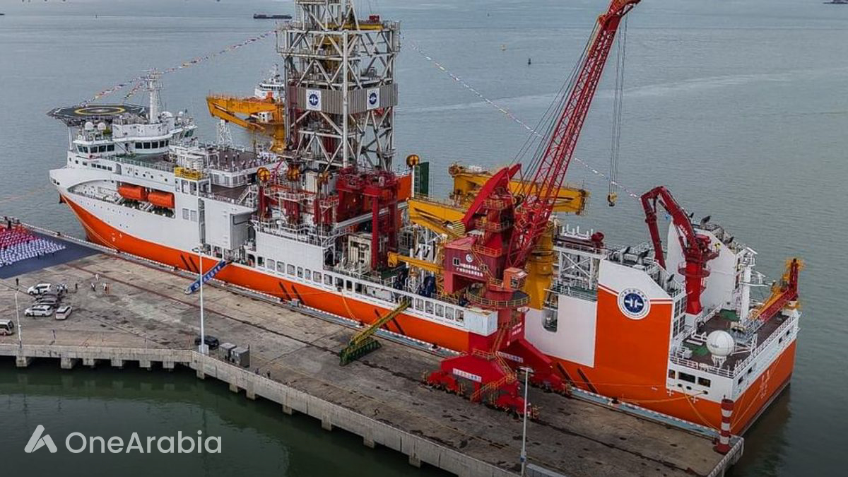 China's First Deep-Ocean Drilling Vessel Enters Service - OneArabia
