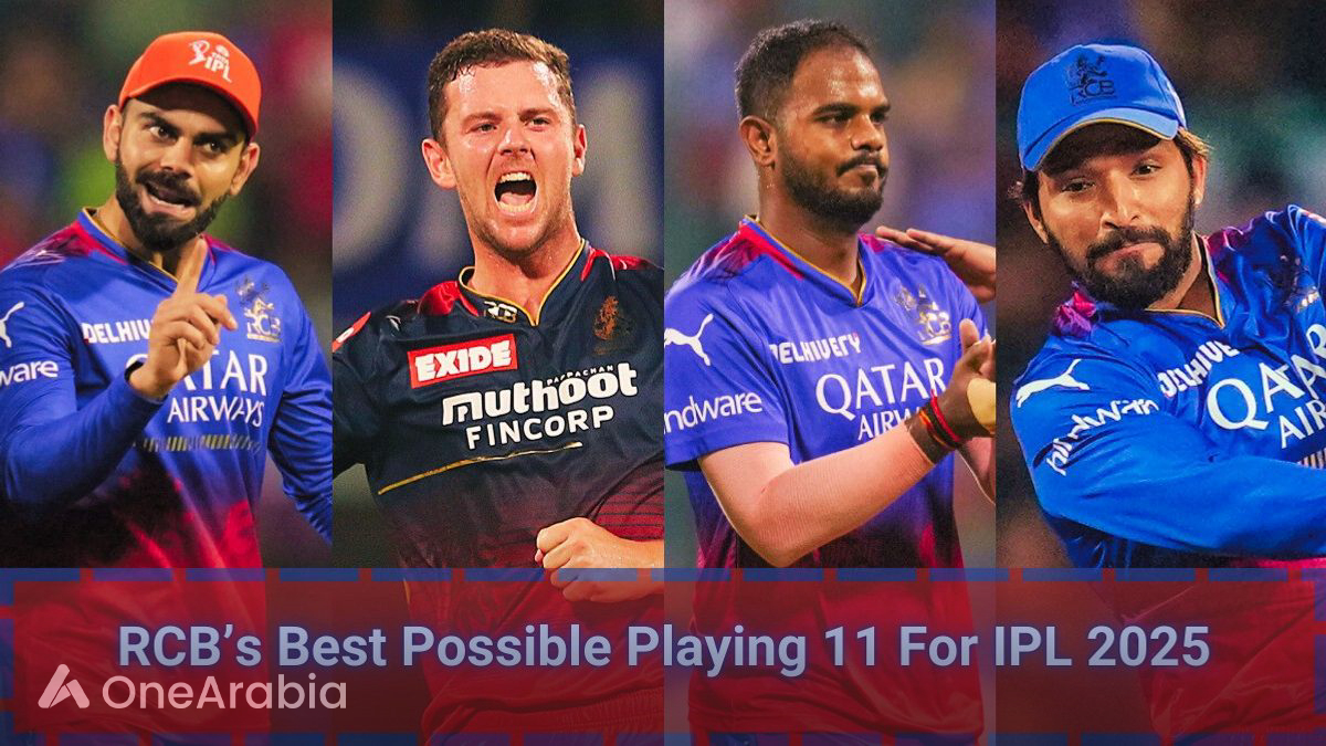 RCB's Best Playing 11 For IPL 2025: Squad Insights - OneArabia