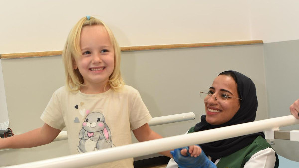 Saudi Prosthetic Limbs Centre Offers Hope For Ukrainian Child Matilda ...