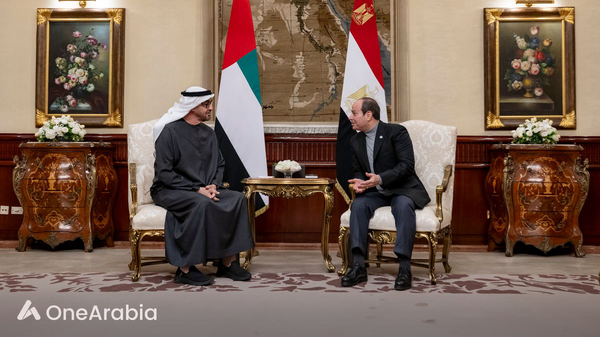 UAE And Egypt Presidents Discuss Strengthening Fraternal Ties - OneArabia