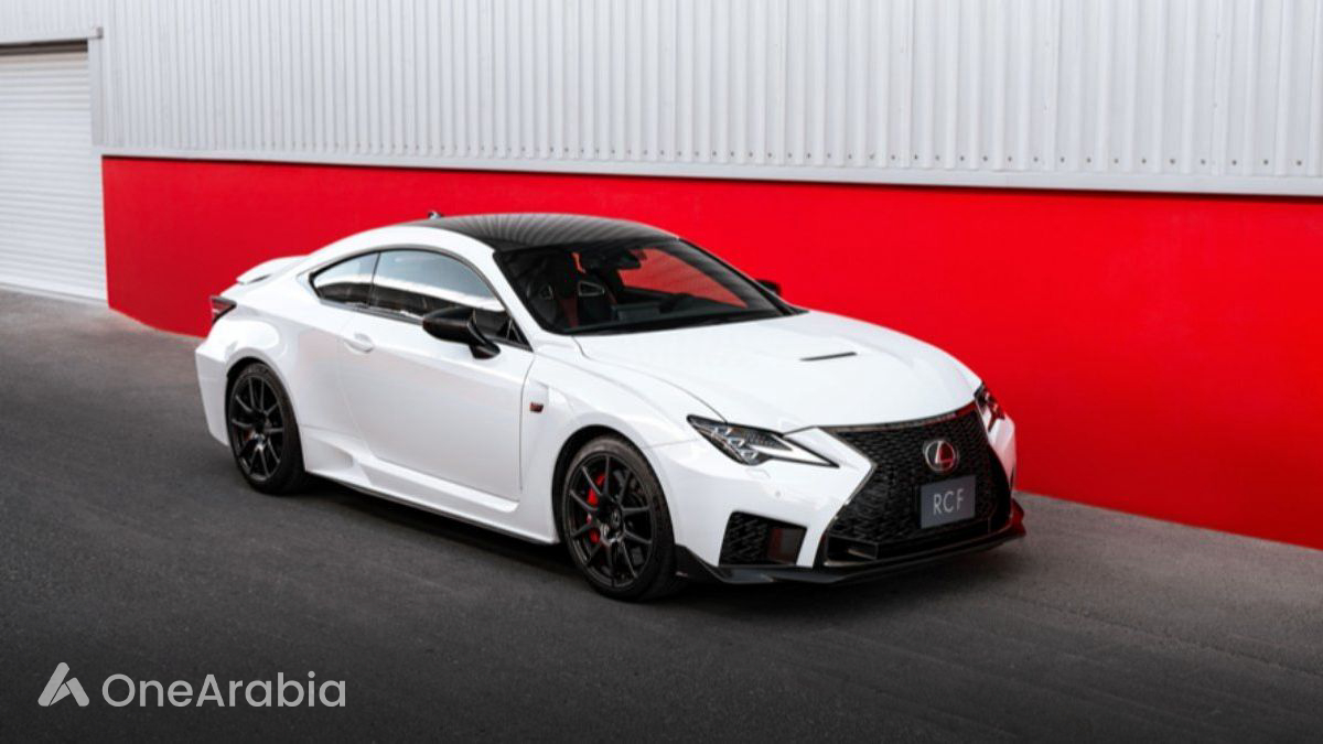 Al-Futtaim Lexus Launches 2025 RC F Final Edition Performance Coupe ...