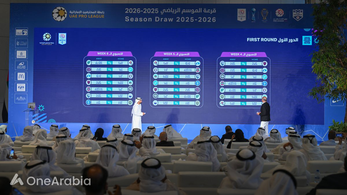 UAE Pro League Announces Draw For 2025-26 Season Of ADNOC Pro League ...
